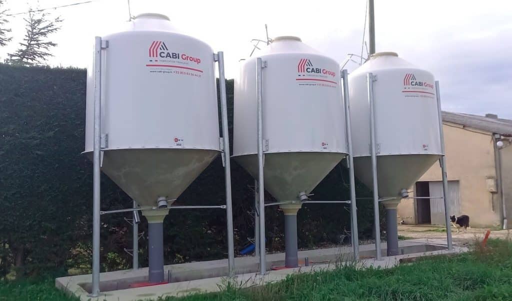Outdoor polyester grain silo | CABI Group